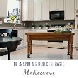 10 Builder-Basic Makeovers • Our Storied Home